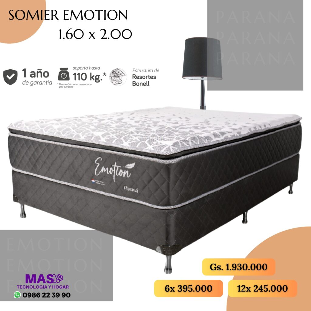 SOMIER EMOTION DE PARANA – Red Sagrados